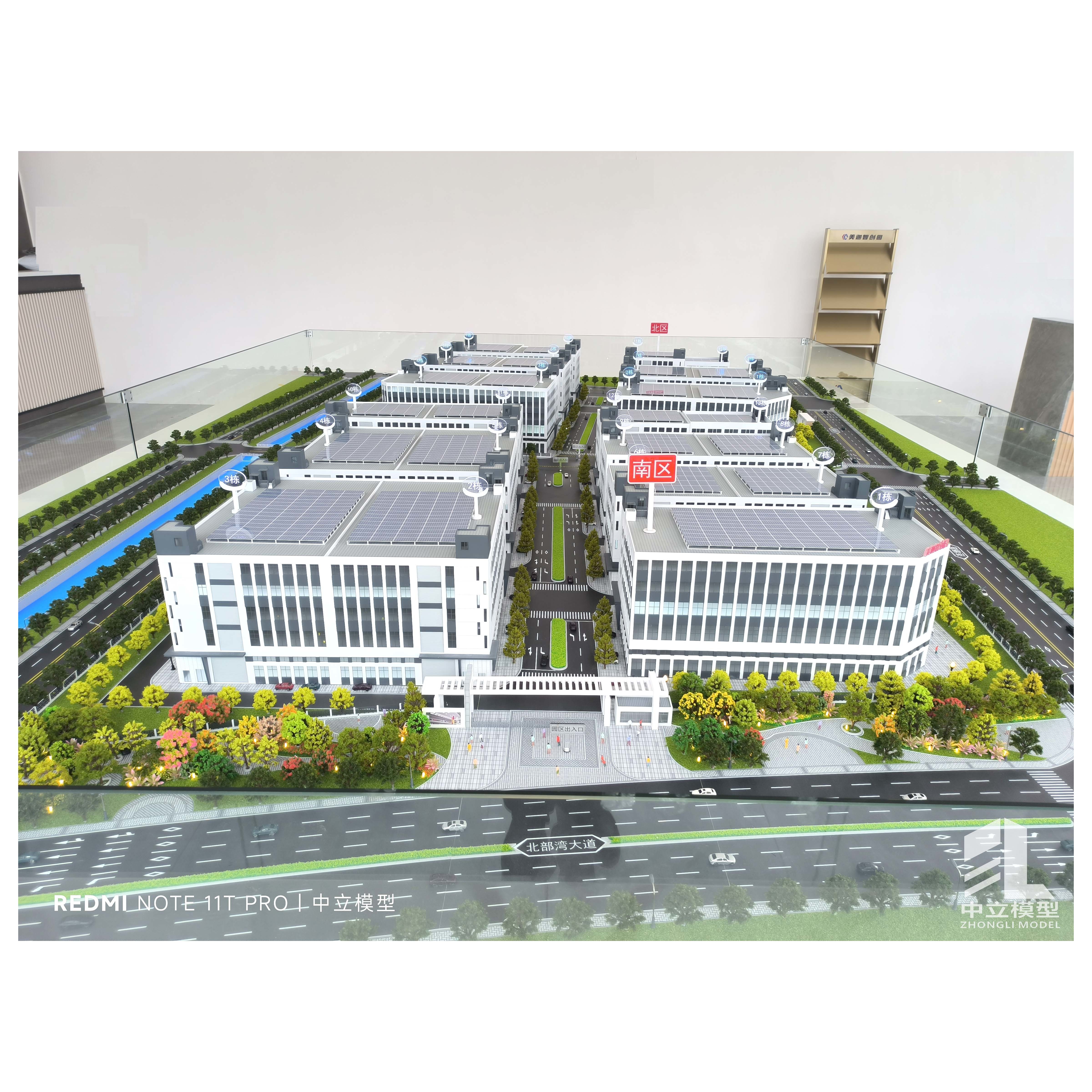 Industrial Building Model 1:120 Building Construction Model For Display ...