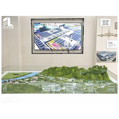 중국 scale model town 공장